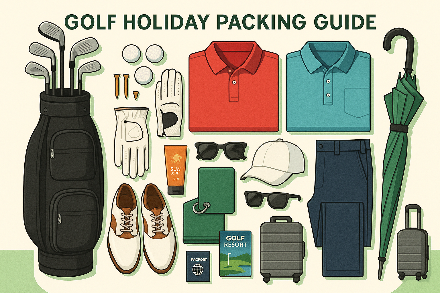 What to Pack for Your Golf Holiday: The Ultimate Guide – Avgar Sport